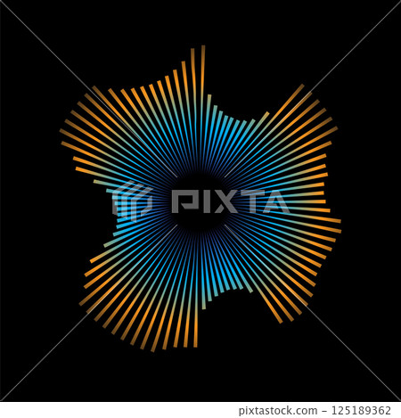 Vector Digital EQ Music Equalizer. Sound Wave...-插圖素材 [125189362] - PIXTA圖庫