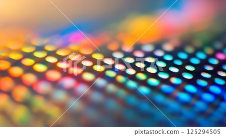 Vibrant abstract colorful light pattern with... - Stock Illustration ...