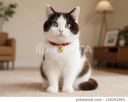 Black and white Hachiware cat - Stock Illustration [126262863] - PIXTA