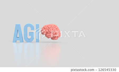 The AGI stands for Artificial General... - Stock Illustration ...