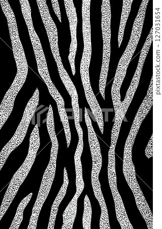 Zebra stripe style animal print - Stock Illustration [127031654] - PIXTA