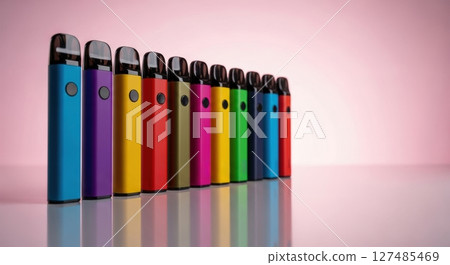 A professional product photo of a row of... - Stock Illustration ...