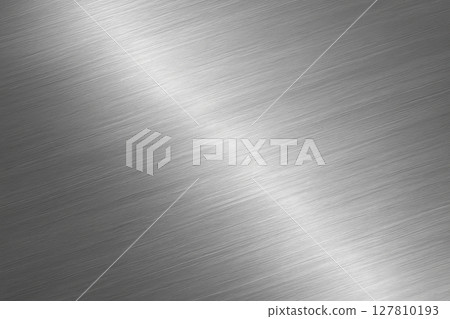 Realistic silver hairline metal texture - Stock Illustration [127810193 ...