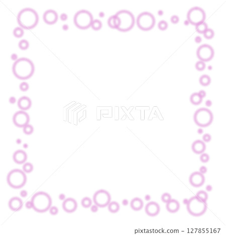 Pink polka dot square frame material - Stock Illustration [127855167 ...