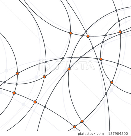 Abstract geometric pattern of the curves - Stock Illustration ...