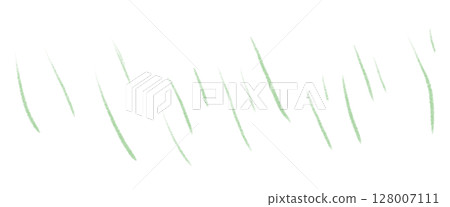 Green soft line flowing sideways line illustration - Stock Illustration ...