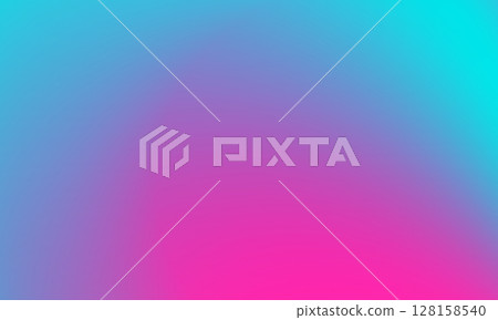 Vibrant pink and cyan gradient blend background - Stock Illustration ...
