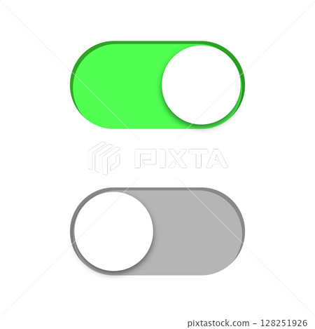 Simple toggle button vector illustration_52 - Stock Illustration ...