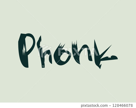 unique distressed vector typography spelling... - Stock Illustration ...