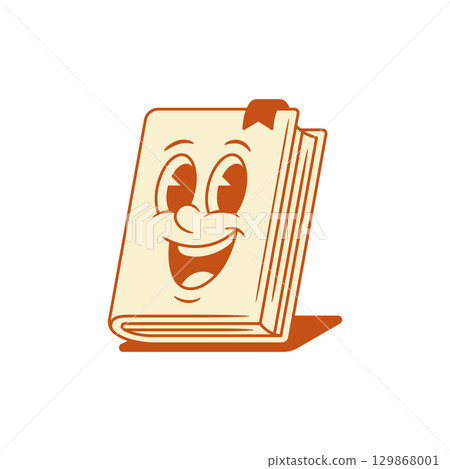 Adorable comic retro childish book cartoon... - Stock Illustration ...