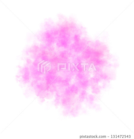 Pink toxic smoke cloud with transparent...-插圖素材 [131472543] - PIXTA圖庫