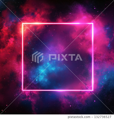 Magical and sparkle theme background on square...-插圖素材 [132736527 ...