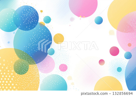 Colorful and simple image background material - Stock Illustration ...