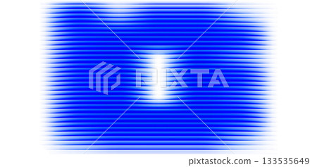 Blue Horizontal Blur Line Art Number One Digit... - Stock Illustration ...