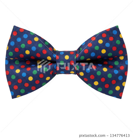 Fun and playful colorful polka dot bow tie...-插圖素材 [134776413] - PIXTA圖庫